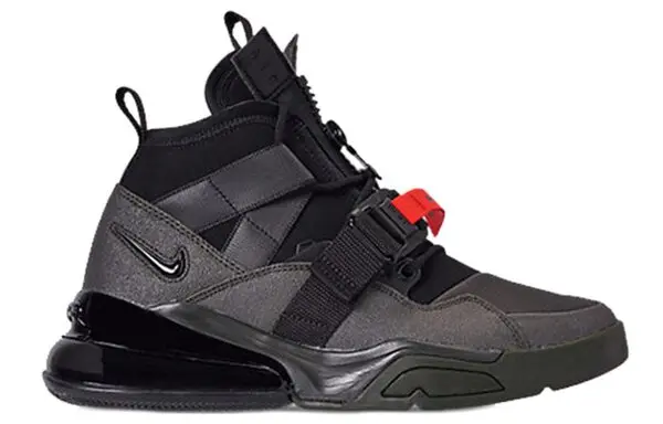 Nike Force 270 Utility High Top Sneakers - Sequoia/black-habanero Red