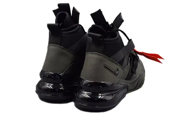Nike Force 270 Utility High Top Sneakers - Sequoia/black-habanero Red