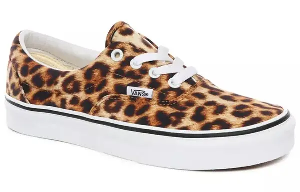 VANS Era Print Low Top Sneakers - Leopard