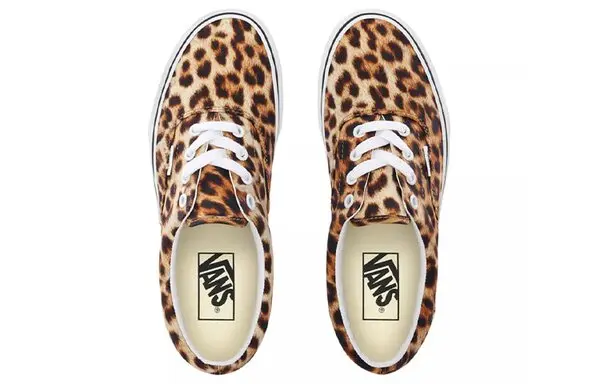 VANS Era Print Low Top Sneakers - Leopard