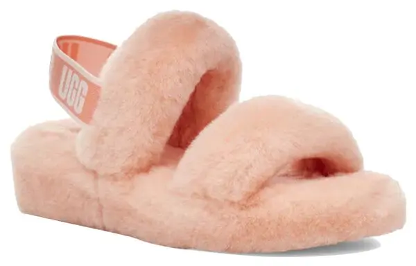 UGG Oh Yeah Thick Sole Sandals - Pink