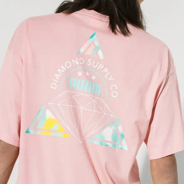 PUMA Alphabet Printing Short Sleeve