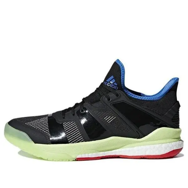 Adidas Stabil X High Top Training Sneakers - Black/yellow