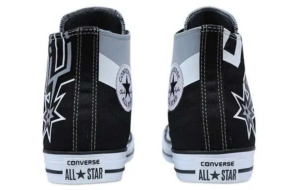 CONVERSE Chuck 70s Hi Franchise San Antonio Spurs Sneakers - Black/silver
