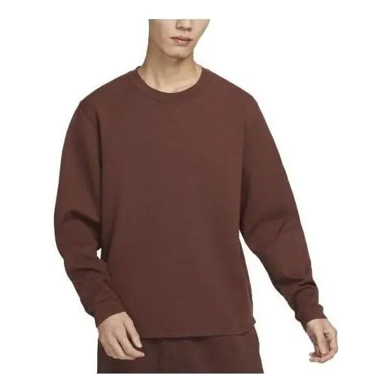 Nike Therma-fit Adv Tech Pack Engineered Tech Fleece Crewneck - Brown/multi-color