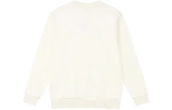 NEW BALANCE Logo Pullover Sweatshirt Asia Sizing 'white Black