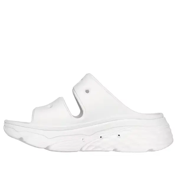 Sketchers Foamies Max Cushioning Slides - White