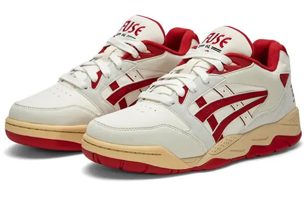 Asics Gel-fuse Og Low Top Sneakers - White/orange