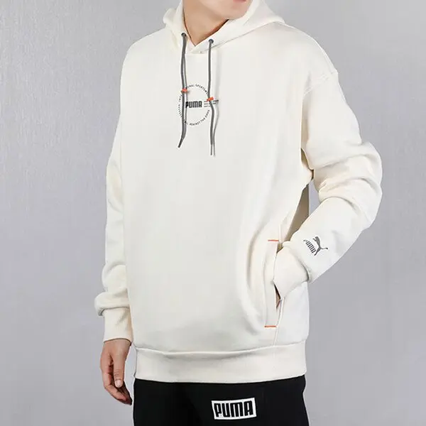 PUMA Printed Drawstring Hoodie