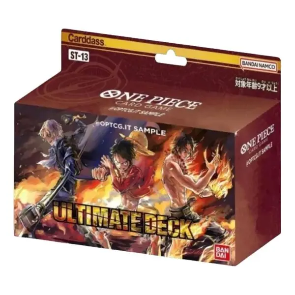 ONE PIECE Card Game Ultimate Deck Box 'the Three Brothers' Bond' St-13 - Multi-color