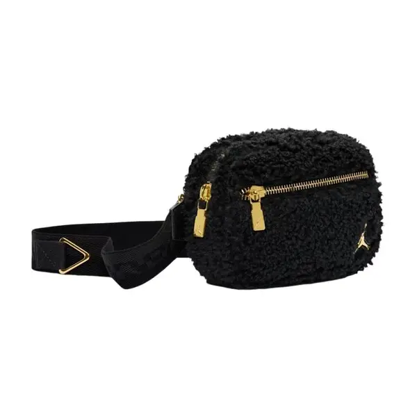 JORDAN High-pile Camera Bag - Off Noir