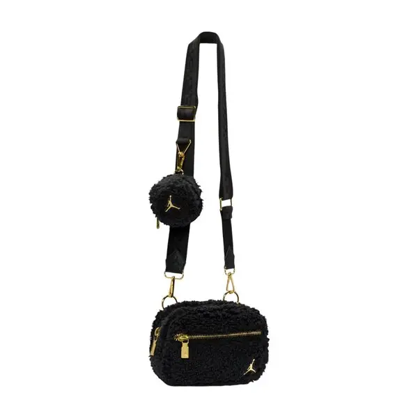 JORDAN High-pile Camera Bag - Off Noir