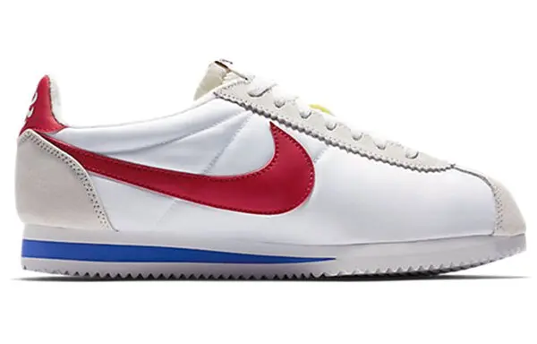 Nike Classic Cortez Qs Athletics West Sneakers - White/blue/red