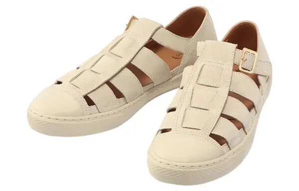 CONVERSE Chuck Taylor All Star Coupe Gurkha Sandal Suede Ox - White