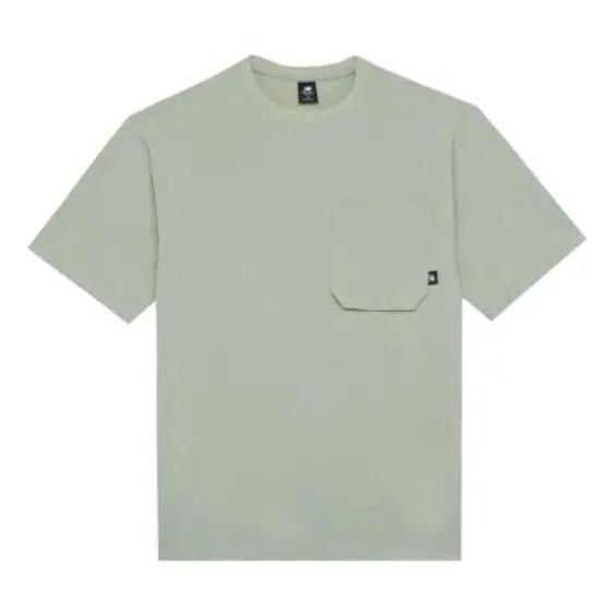 NEW BALANCE Logo Crew Neck T-shirt Asia Sizing - Lime Green