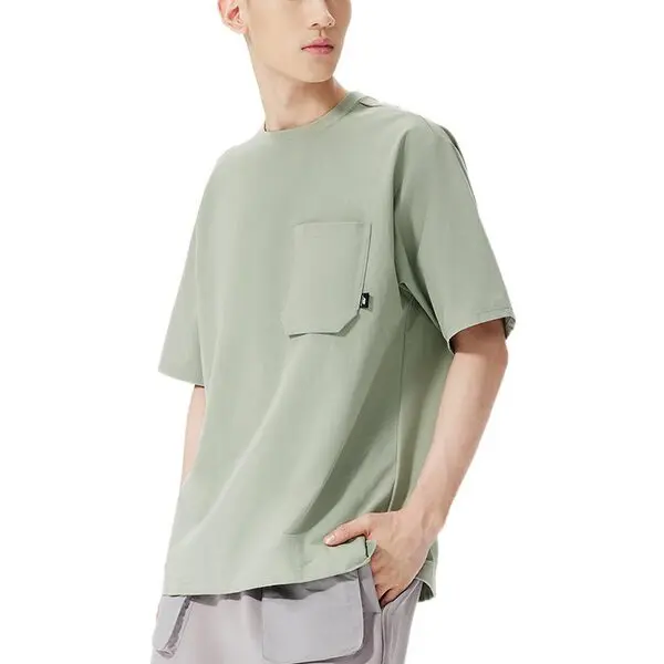NEW BALANCE Logo Crew Neck T-shirt Asia Sizing - Lime Green