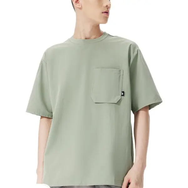 NEW BALANCE Logo Crew Neck T-shirt Asia Sizing - Lime Green
