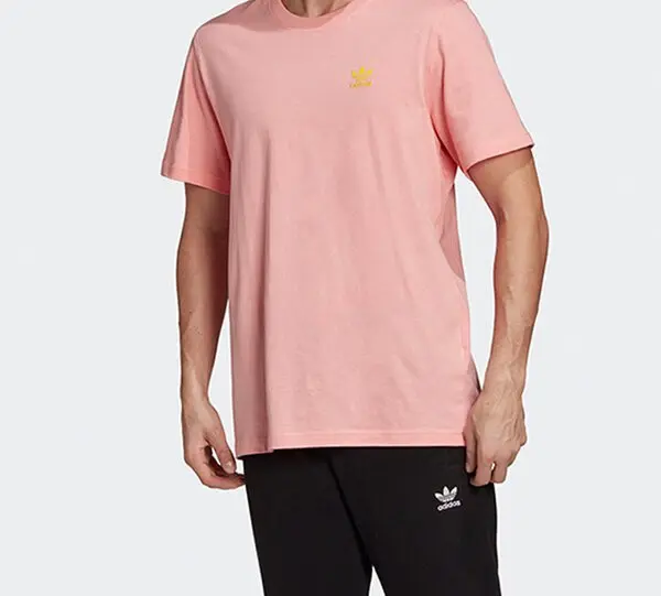 Adidas Originals Front Back Tee Sports Short Sleeve - Pink