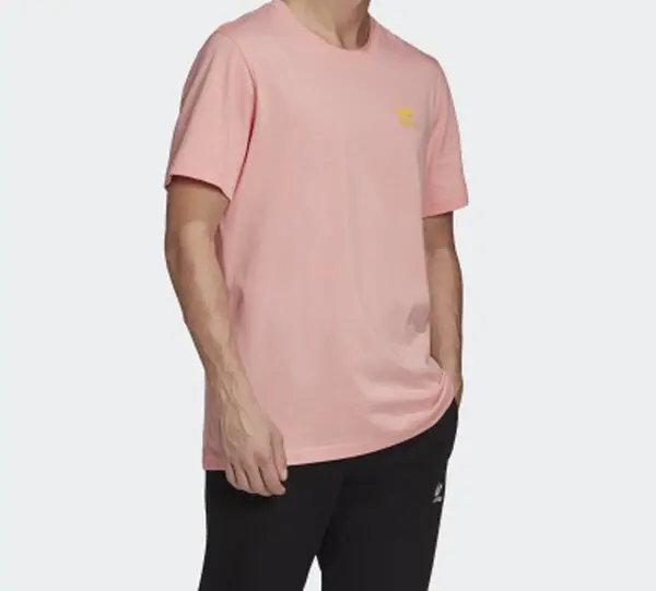 Adidas Originals Front Back Tee Sports Short Sleeve - Pink