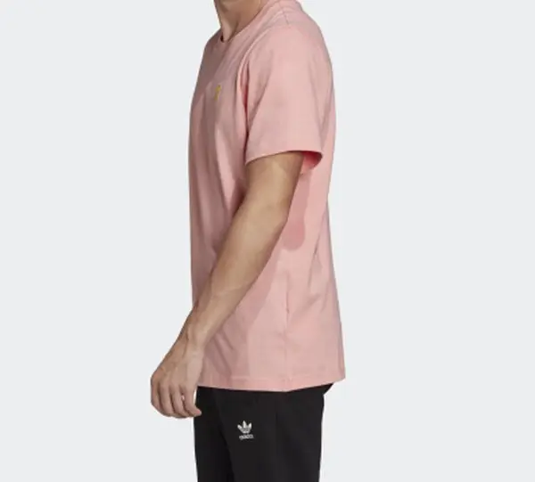Adidas Originals Front Back Tee Sports Short Sleeve - Pink
