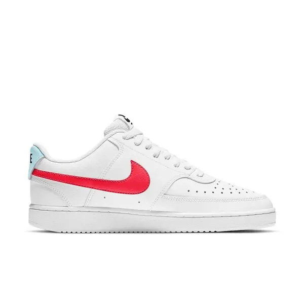 Nike Court Vision Low Top Sneakers - Whiteredblue