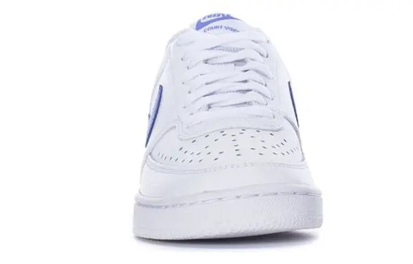Nike Court Vision Low Top Sneakers - White/blue