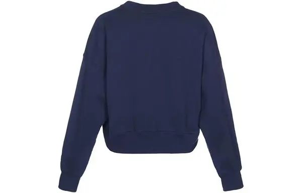Nike Jordan Solid Color Embroidered Round Neck Long Sleeves Hoodie