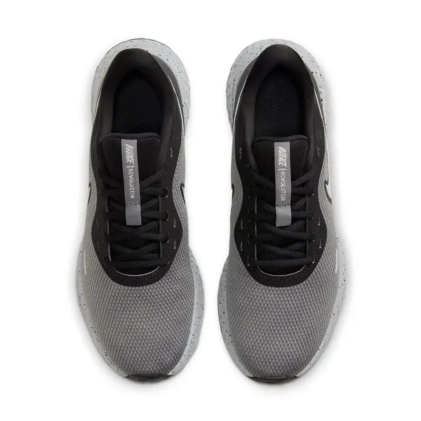 Nike Revolution 5 Premium 'black Chrome' Sneakers - Grey/black