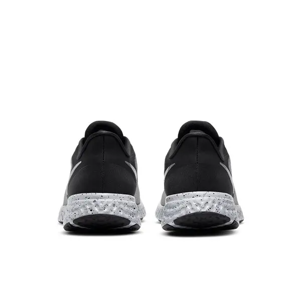 Nike Revolution 5 Premium 'black Chrome' Sneakers - Grey/black