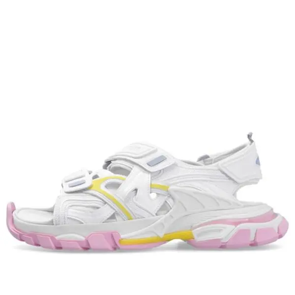 Balenciaga Track Sandals - White