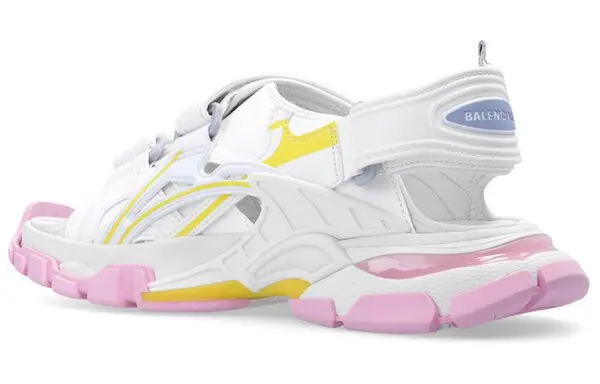 Balenciaga Track Sandals - White
