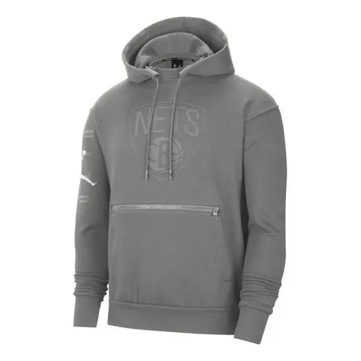 JORDAN Brooklyn Nets Fleece Lined Sports Pullover - Multi-color