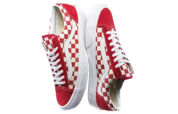 VANS Style 36 'golden Coast Formula One' Sneakers - Red/white