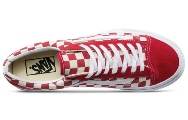 VANS Style 36 'golden Coast Formula One' Sneakers - Red/white