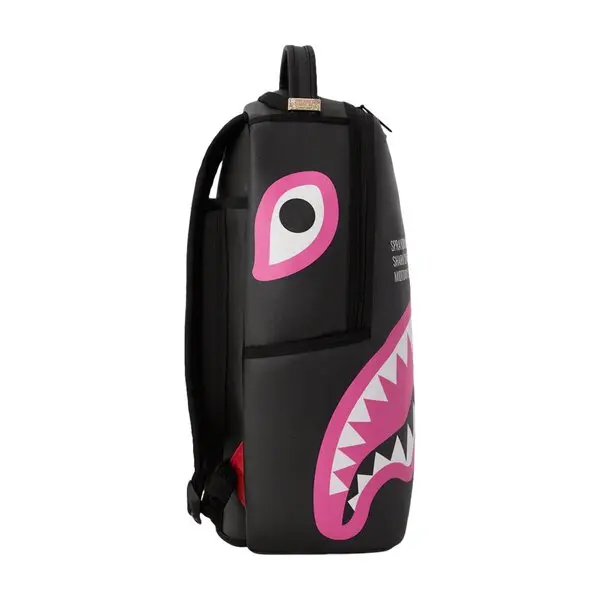 SPRAYGROUND Shark Central Dlxsv Backpack - Black/pink