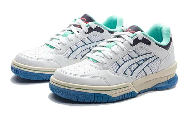Asics Gel-spotlyte Low Top Sneakers - White/blue