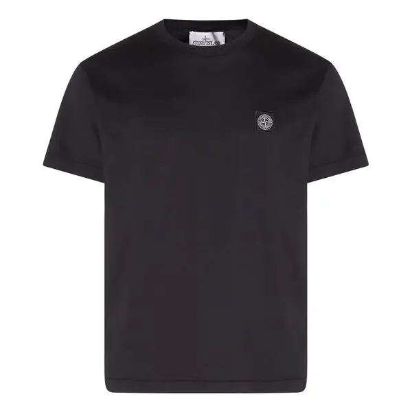 Stone Island Patch Logo T-shirt - Black