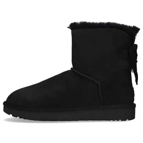 UGG Mini Bailey Fluff Bow Boots - Default Colorway