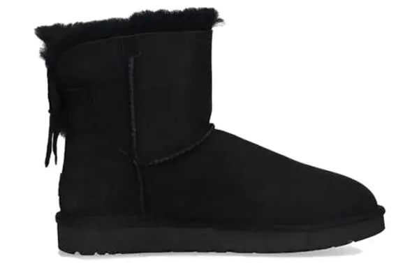 UGG Mini Bailey Fluff Bow Boots