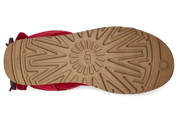 UGG Classic Dudble Bow Mini Boots - Red