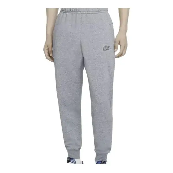 Nike Revival Cuff Sweatpants - Heather Grey
