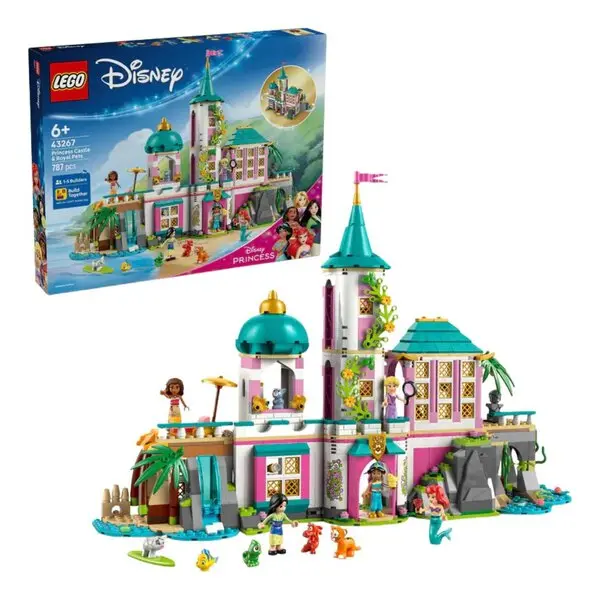 Lego Disney Princess Castle & Royal Pets Building Set - Multi-color