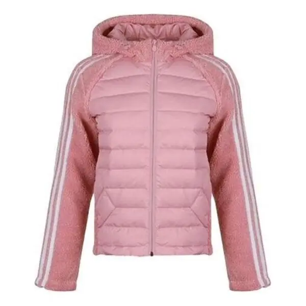 Adidas Hooded Sports Jacket - Pink