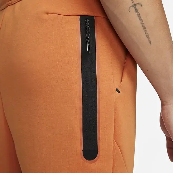 Nike Tech Fleece Jogger Pants 'hot Curry - Hot Curry/black