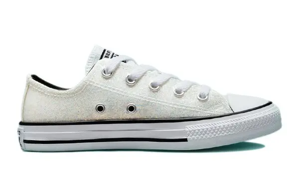 CONVERSE Chuck Taylor All Star Low Top Sneakers - Silver/black/white