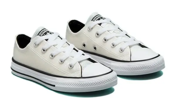 CONVERSE Chuck Taylor All Star Low Top Sneakers - Silver/black/white