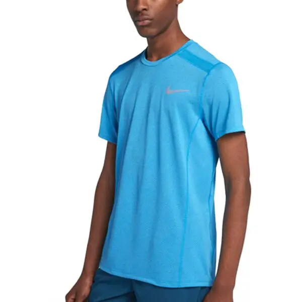 Nike Mylar Short Sleeve Running Top