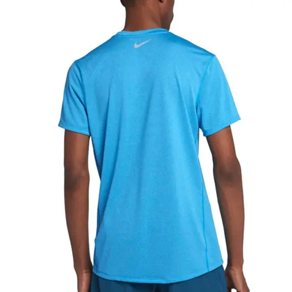 Nike Mylar Short Sleeve Running Top