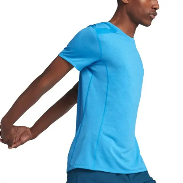 Nike Mylar Short Sleeve Running Top