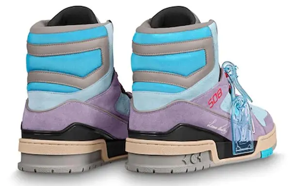 LOUIS VUITTON Trainer Ankle Sneakers